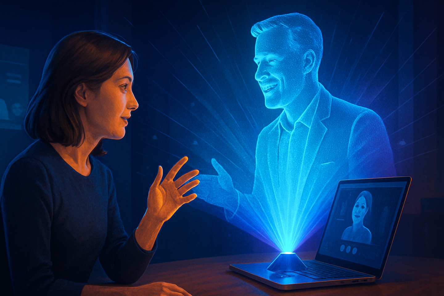 Google Beam: 3D Video Calls Transform Remote Communication | Doitong AI ...